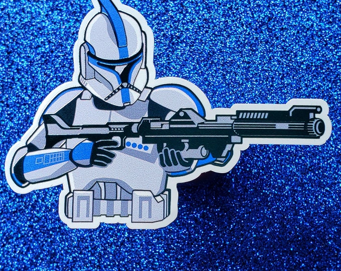Clone Trooper Phase 1 Sticker - Etsy