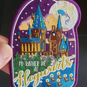 Hogwarts Patch - Etsy