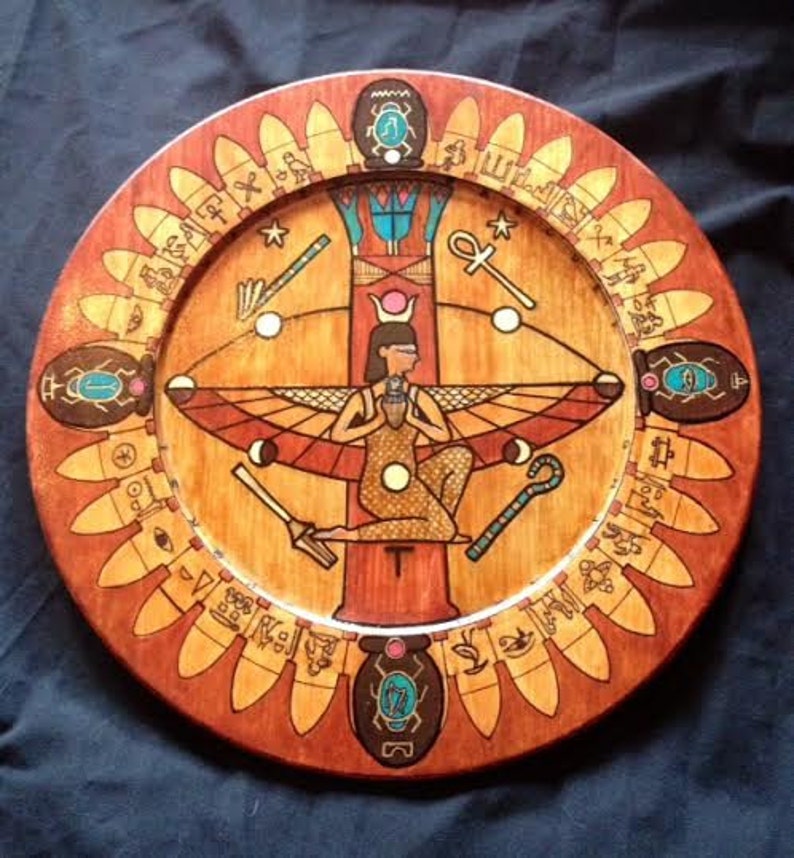 The Isis Oracle: Divination Plate and Speaking Stones - Etsy