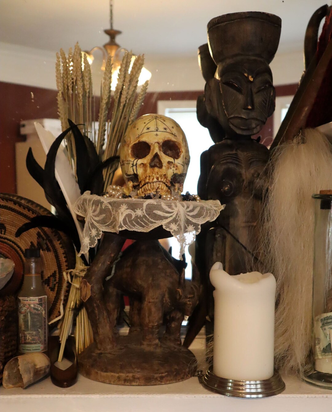 Ritual Skull - Etsy
