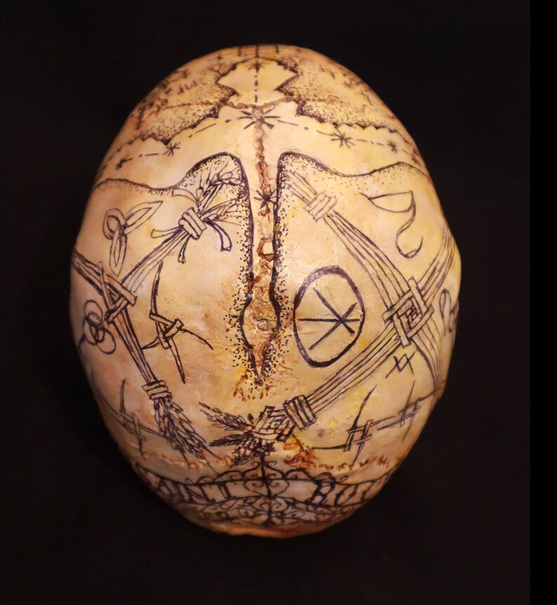 Ritual Skull - Etsy