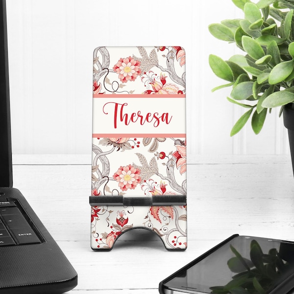 Red Phone Stand - Etsy