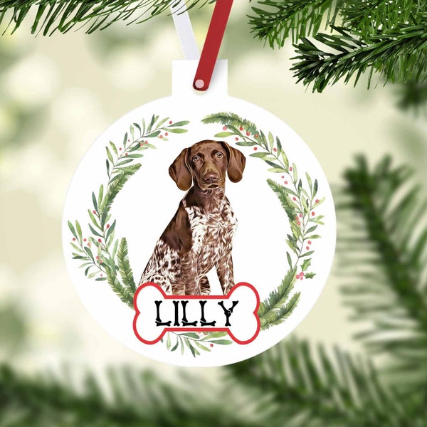 German Short Haired Pointer Ornament - Etsy