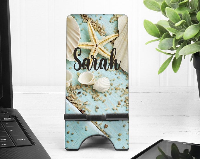 Ocean Phone Stand, Mobile Phone Holder, Resin Art - Etsy