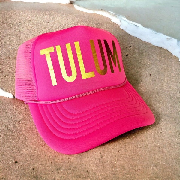 Neon Trucker Hat - Etsy