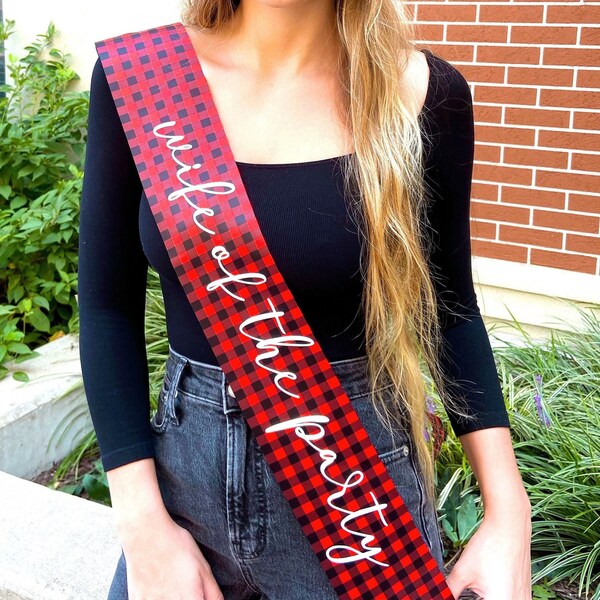 Red Bridal Sash - Etsy