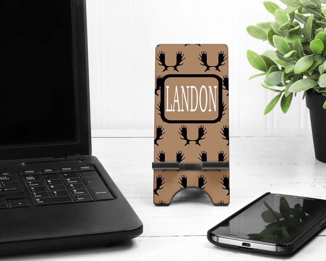 Moose Phone Stand. Personalized Moose Cell Stand, Great Teacher Gift ...