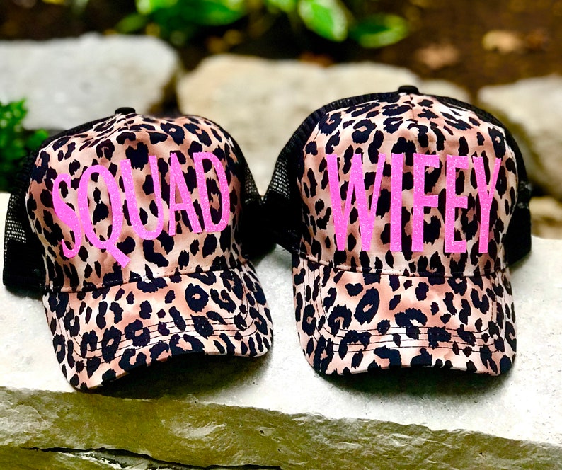 Leopard Trucker Hat Birthday Trucker Hat Bachelorette | Etsy