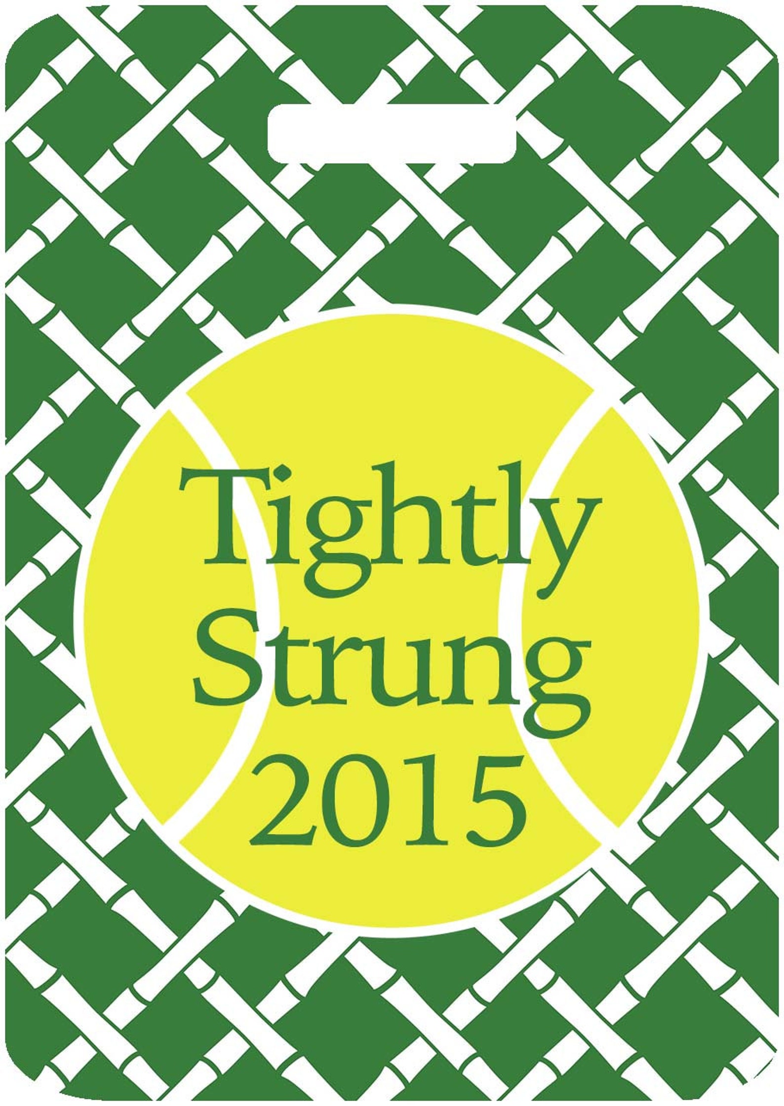 Custom Tennis Bag Tag. Monogrammed Tennis Gift. Tennis Team - Etsy