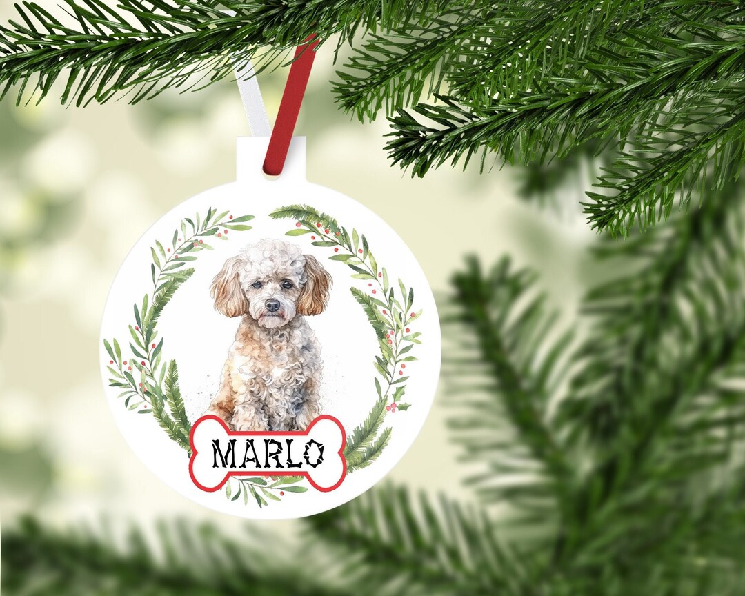 Poodle Ornaments. Havapoo, Cockapoo Gift! Cavapoo Christmas Ornament ...