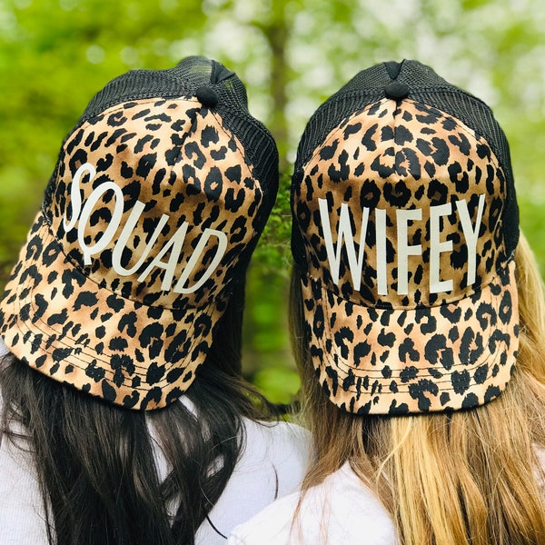 Leopard Print Hat - Etsy