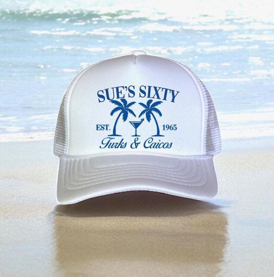 Social Club Trucker Hats | Beach Birthday Hat | Beach Bachelorette or ...