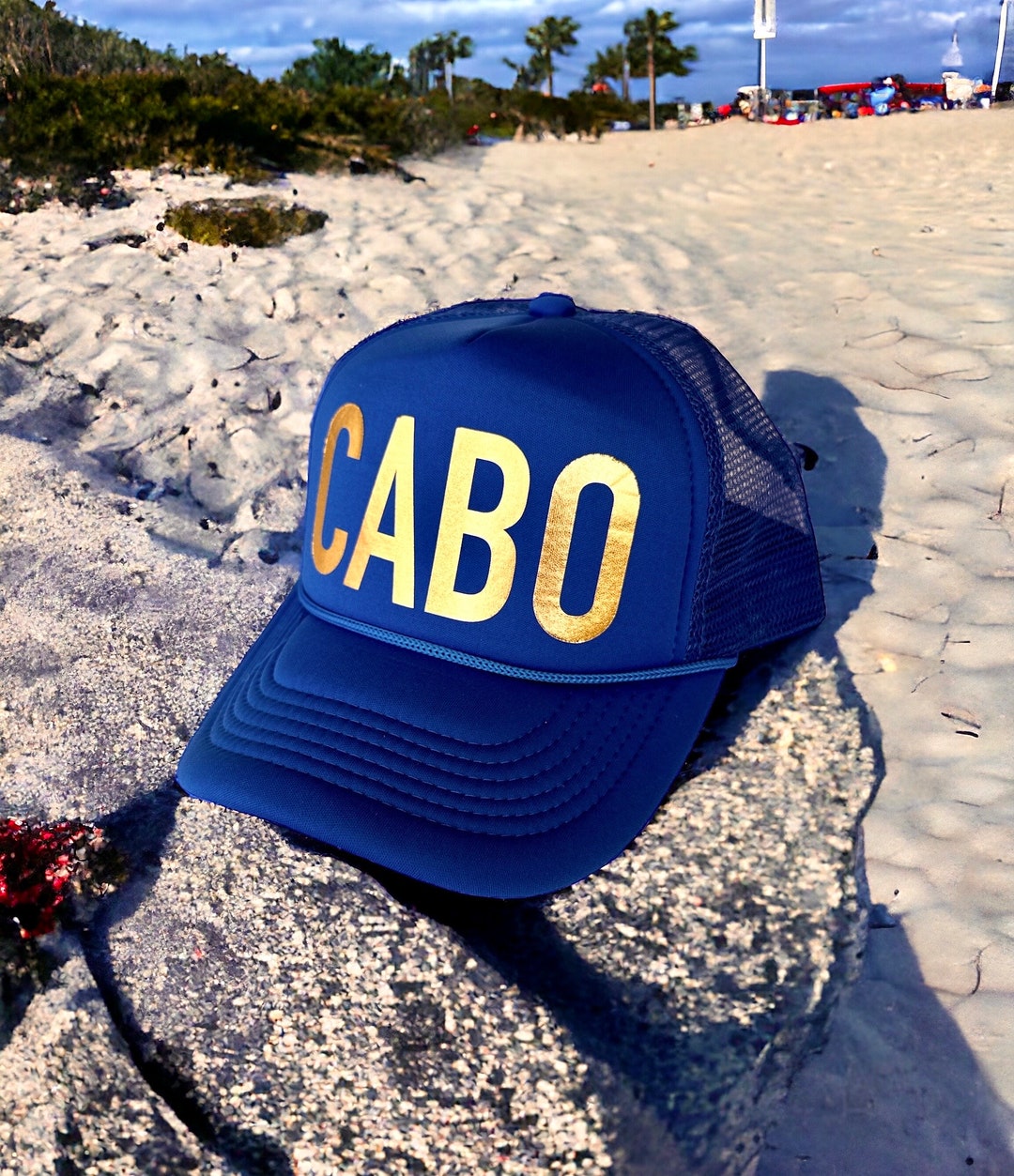 Large Letter Trucker Hats | Cabo Birthday Hat | Bachelorette Party ...