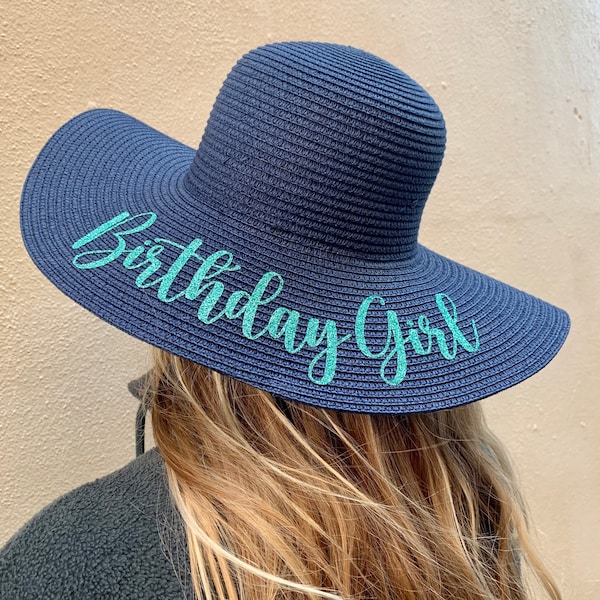 Girls Beach Hat - Etsy