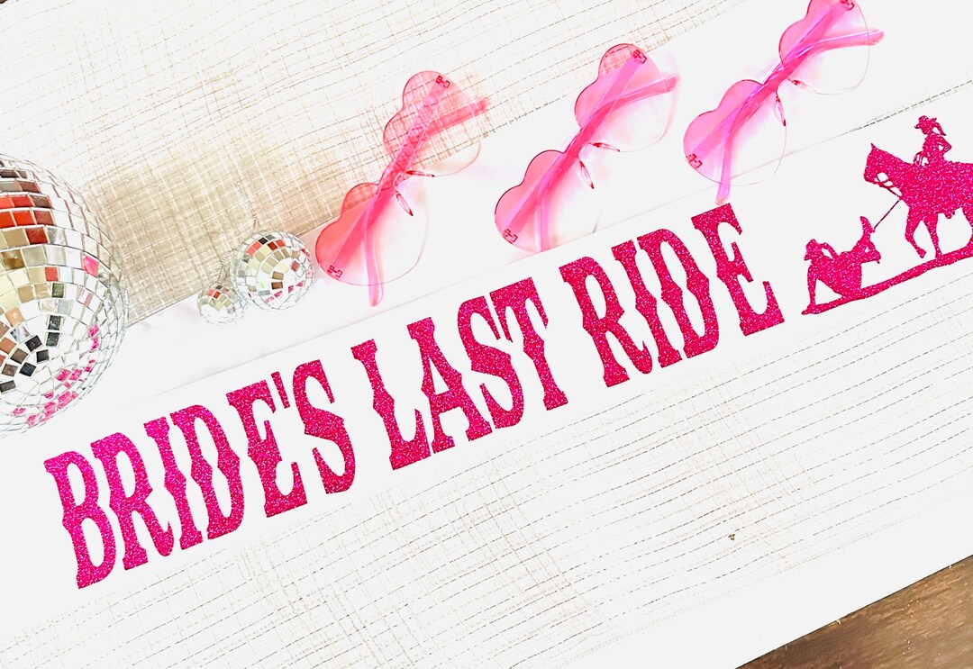 Last Rodeo Party Sash | Cowgirl Bride to Be Sash. Cowgirl Bachelorette ...