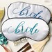 Glitter Bride Sleep Mask Great Bridal Shower Gift. Perfect - Etsy