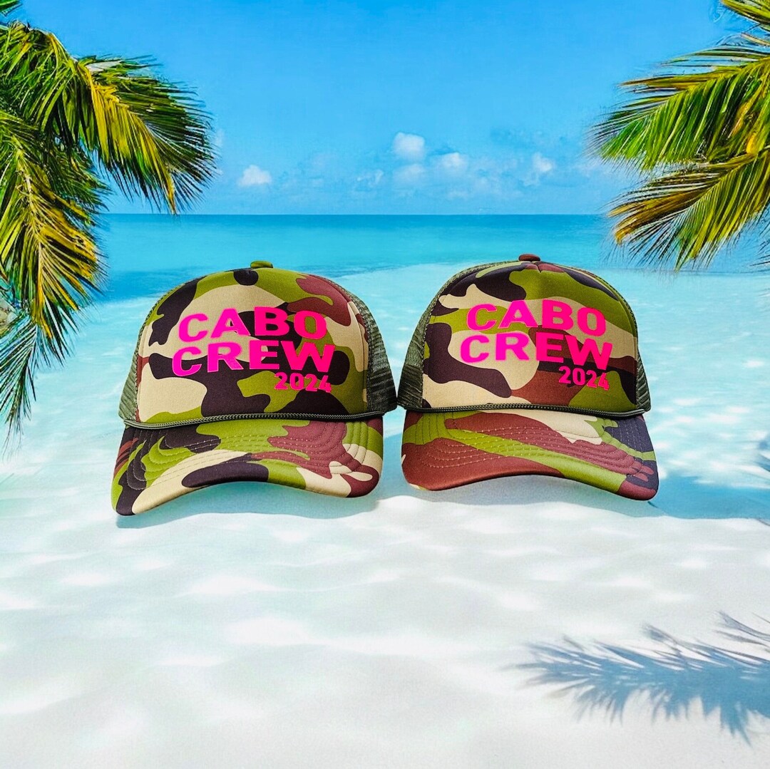 Location Trucker Hats | Cabo Birthday Hat | Cabo Bachelorette or ...