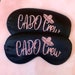 Cabo Crew Sleep Mask Cabo Bachelorette or Birthday Fiesta Party FAVORS ...