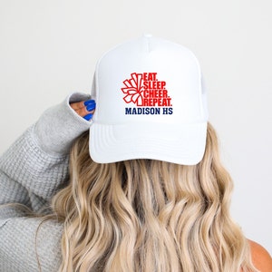 Cheer Hat | Cheer Team Trucker Hats | Cheer Team Gifts | Cheer Coach ...