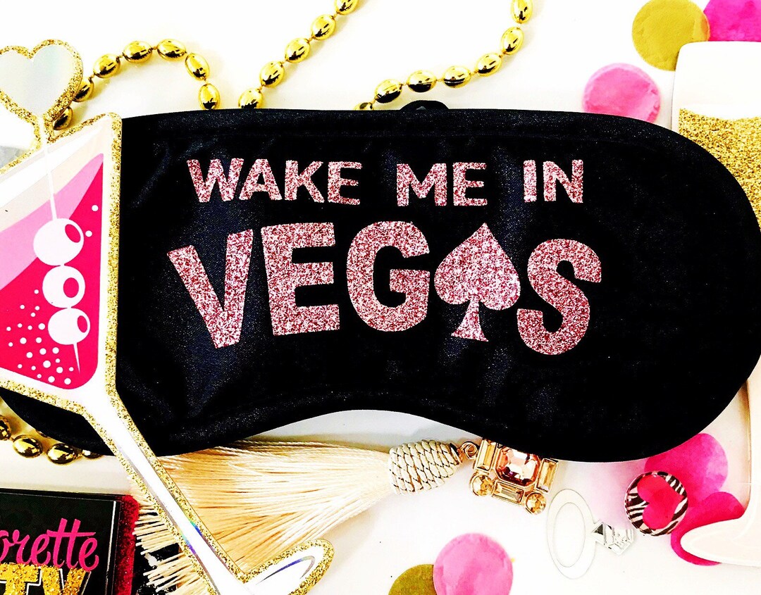 Vegas Sleep Mask! Vegas Bachelorette or Birthday Party FAVORS. - Etsy