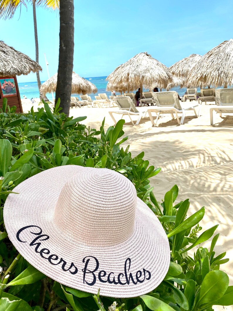 Beach Party Hat birthday Girl Hat birthday Favors Bride - Etsy