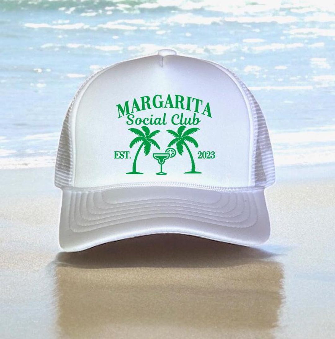 Margarita Theme Hats | Social Club Bachelorette Trucker Hats | Margs ...