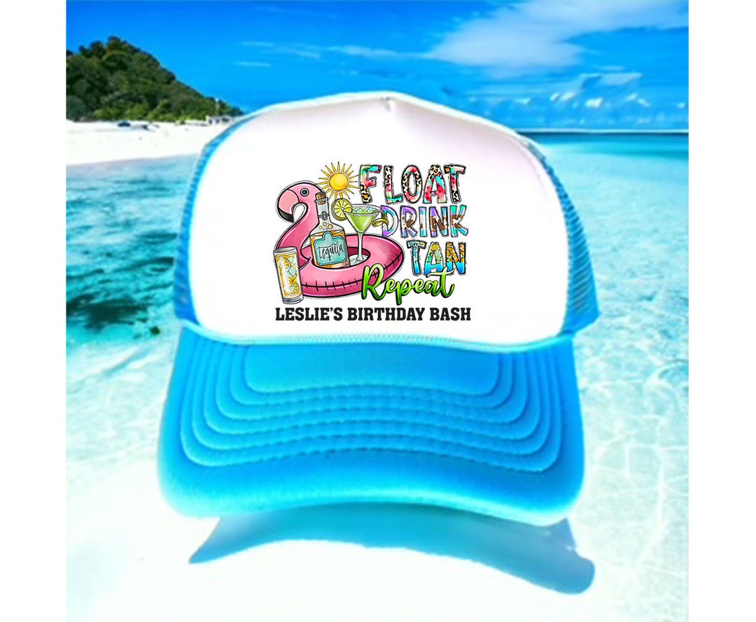 Float Party Hats | River Bachelorette Party Hats | Birthday Party Hat ...