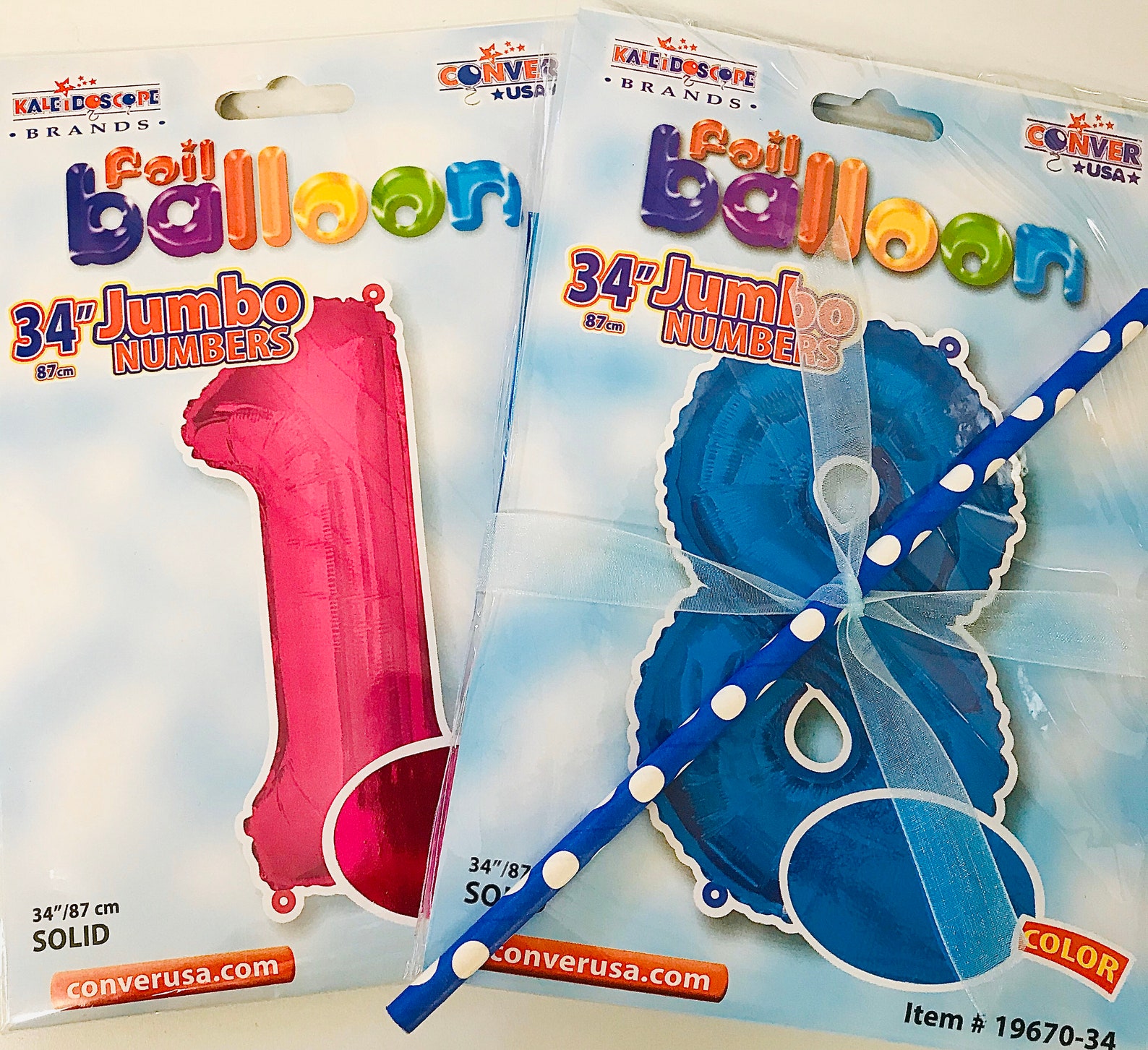 Number Balloons Birthday Party Decoration Any Birthday - Etsy