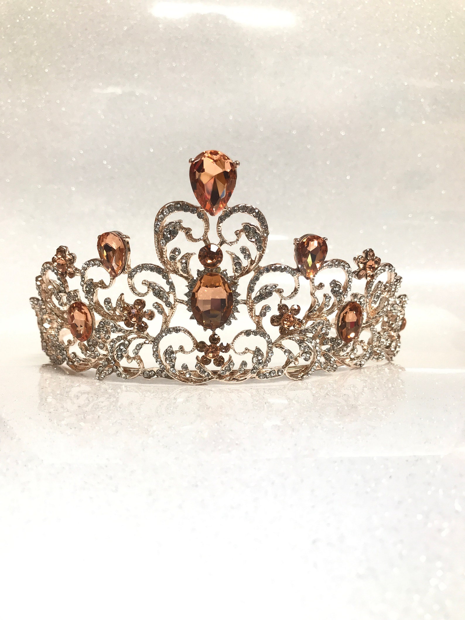 Fancy Tiara Quinceanera Crown Birthday Party Tiara Birthday - Etsy