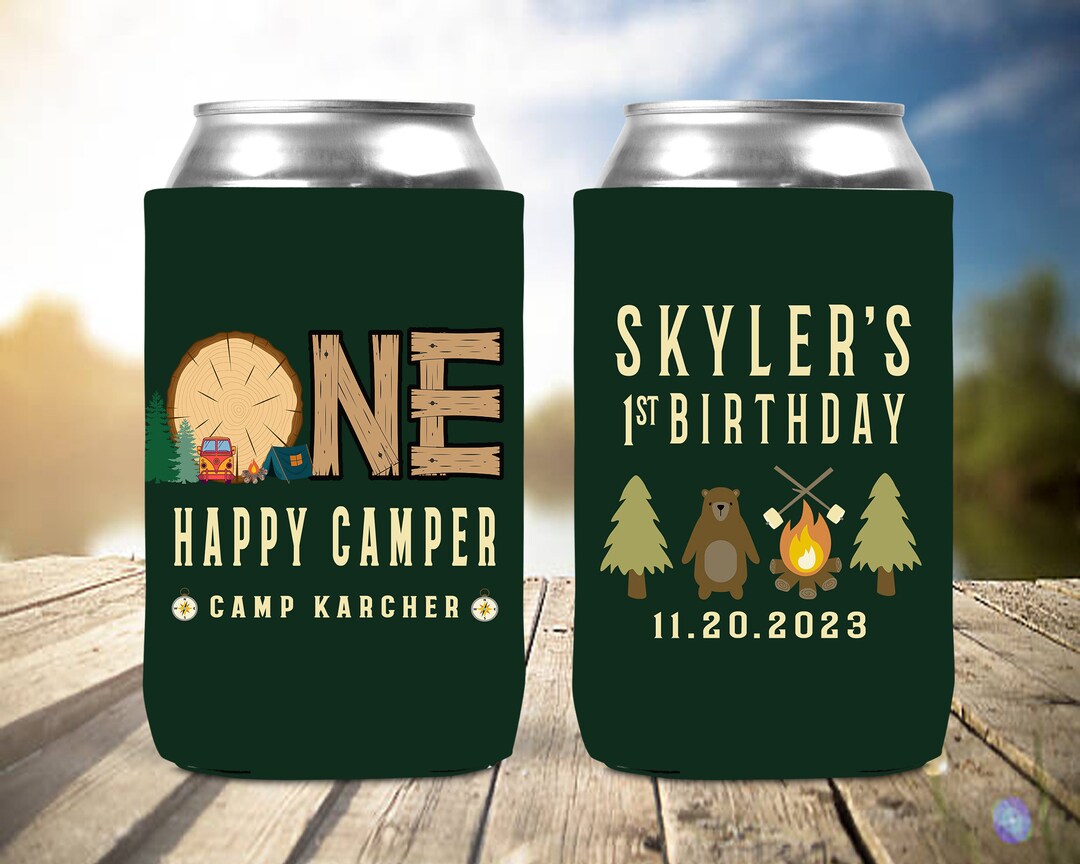 Camping Party Favors. Camping Birthday Favors! One Happy Camper ...