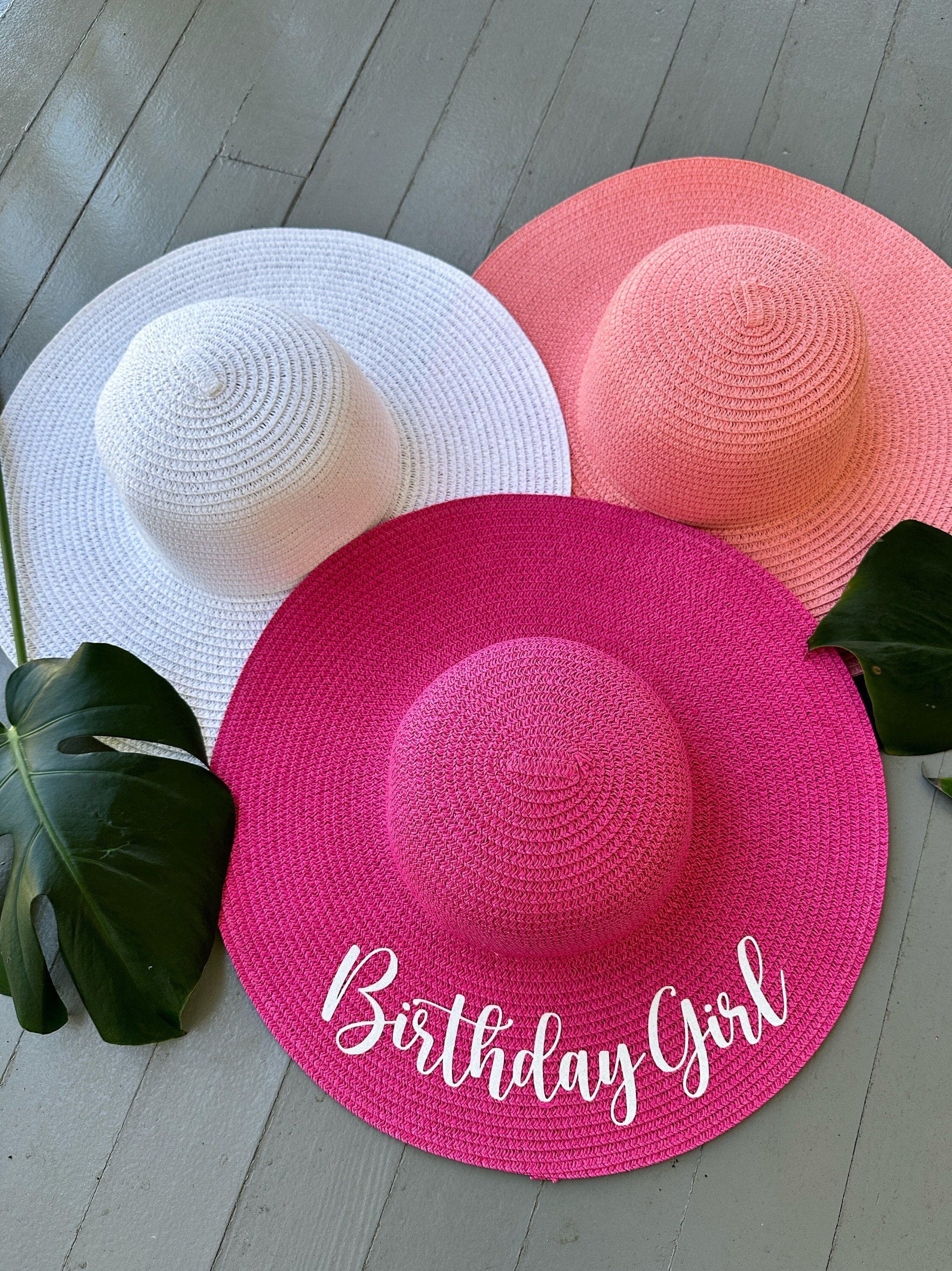 Beach Party Hat | Birthday Girl Hat | Birthday Favors | Birthday Beach ...