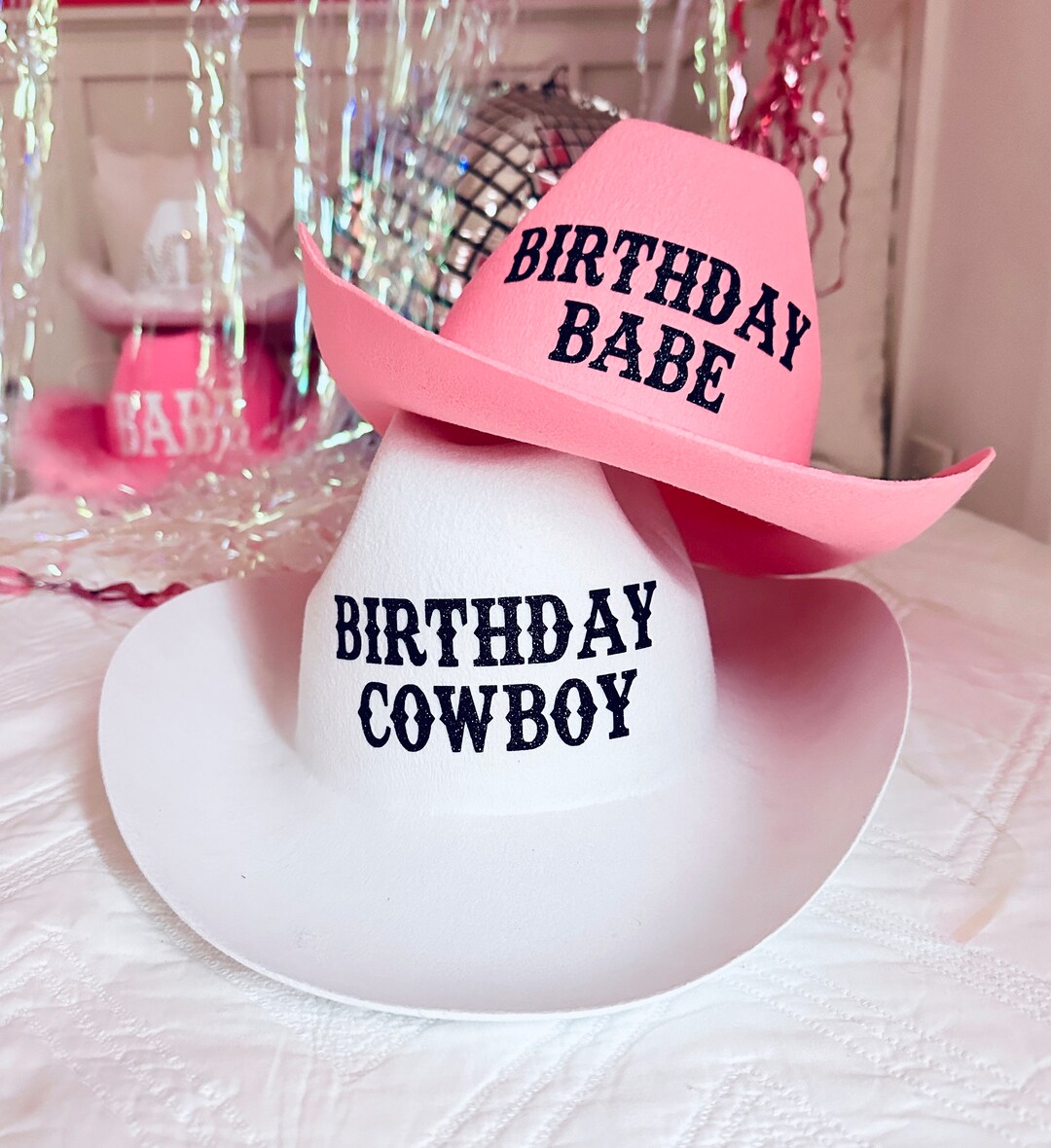 Birthday Cowboy Hat | Cowgirl Bachelorette Gifts | Nashville, Austin ...