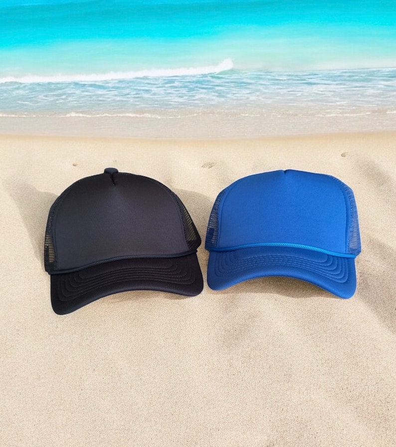 Large Letters Custom Trucker Hat | Beach Birthday Hat | Bachelorette ...