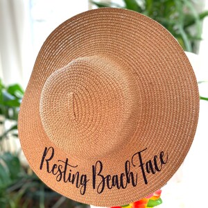 Beach Party Hat | Birthday Girl Hat | Birthday Favors | Bride Beach Hat ...