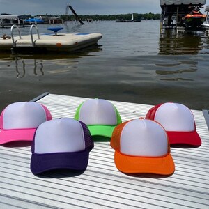 Lake Trucker Hat | Lake Bachelorette Party Hats | Birthday Party Hat ...