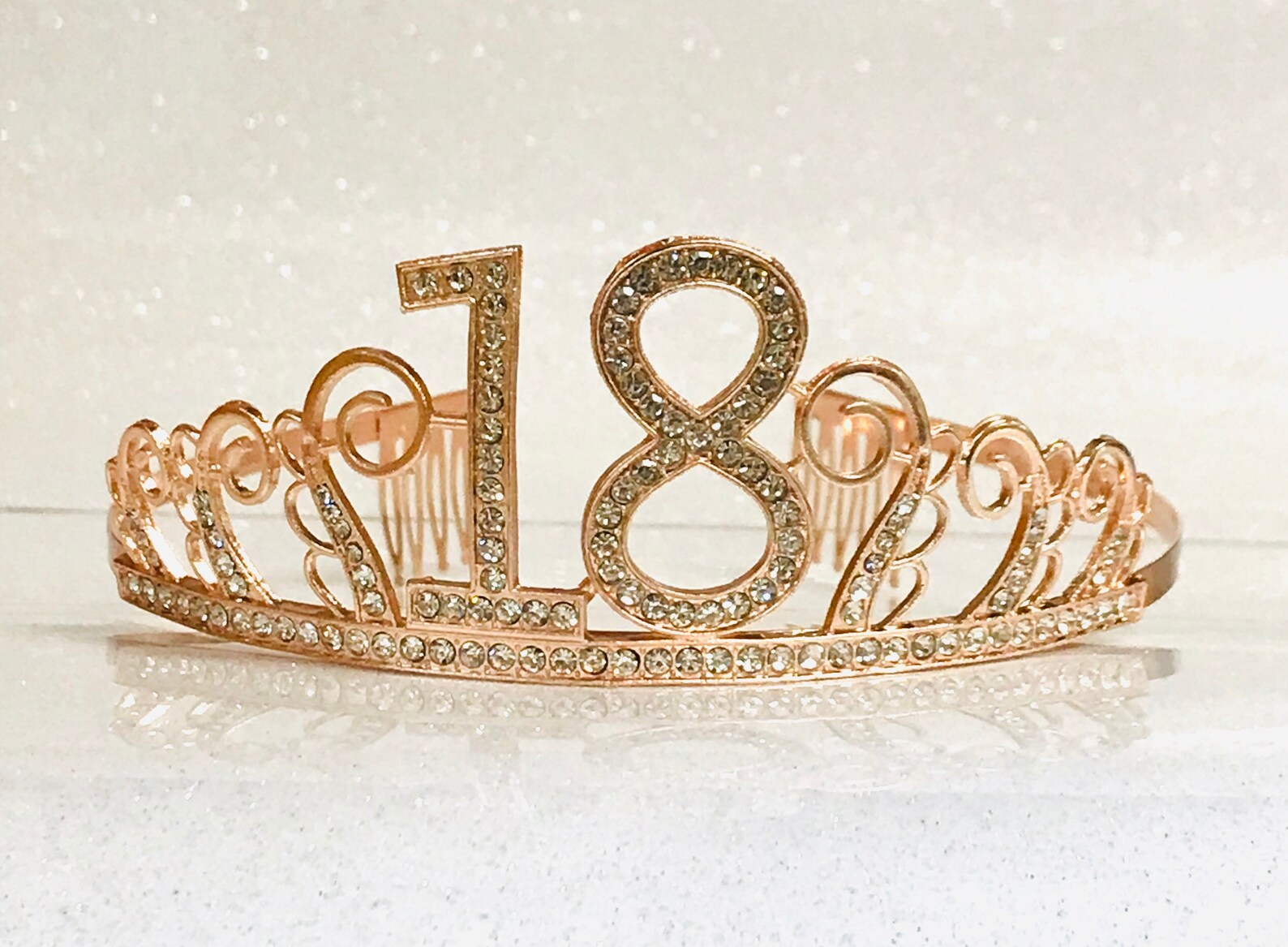 18th Birthday Tiara 18 Birthday Headband 18 Birthday Party - Etsy