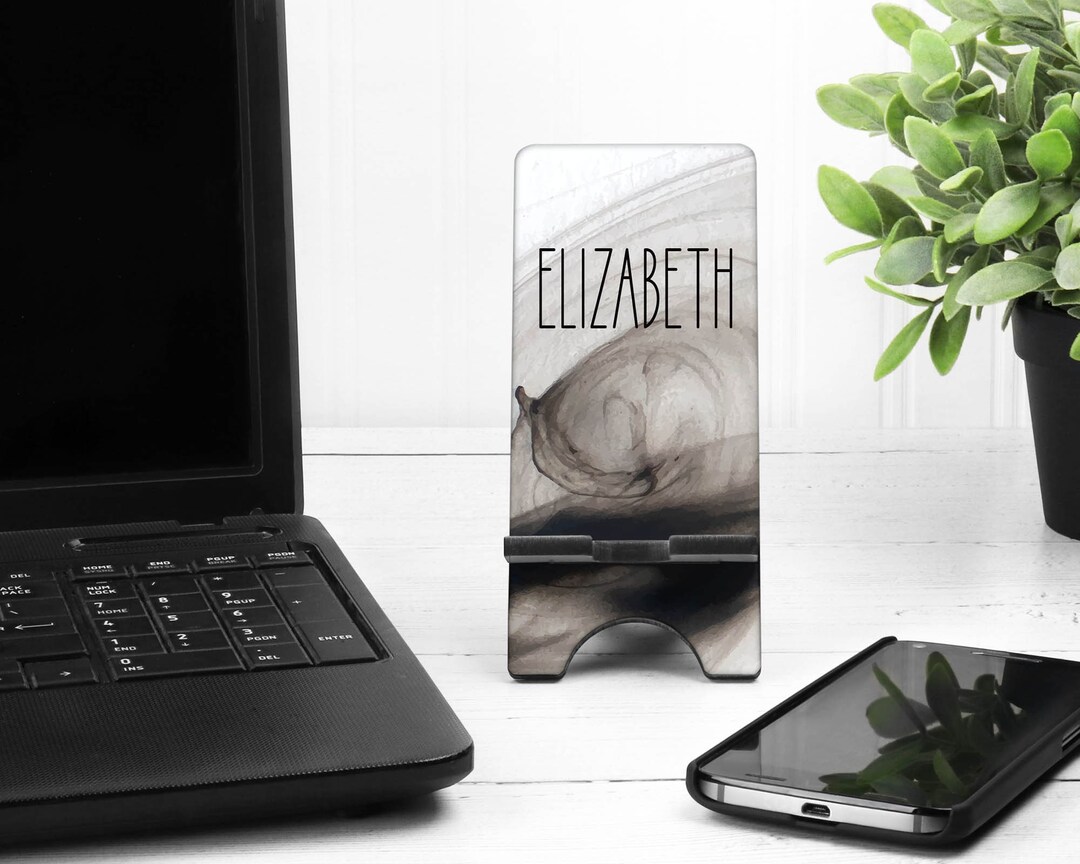 Alcohol Ink Phone Stand. Personalized Teacher Gift! Custom Birthday ...