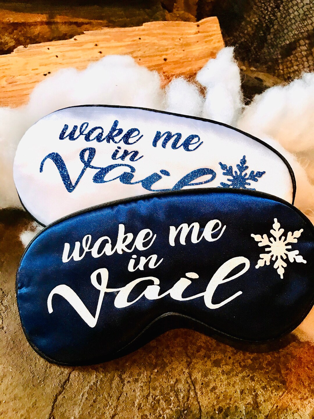 Vail Sleep Mask! Vail Bachelorette or Birthday Party FAVORS. Girls Trip ...