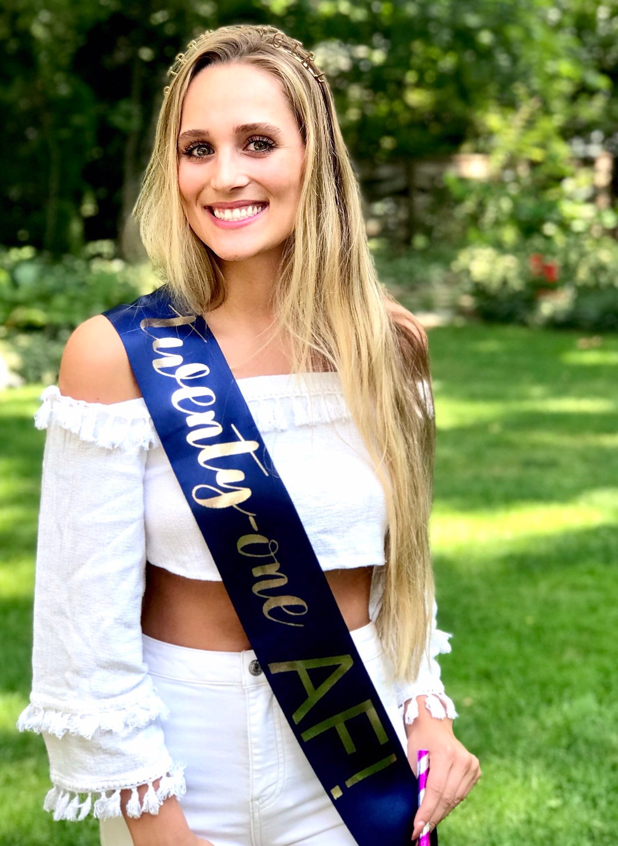 21st Birthday 4 Satin Sash. Birthday Girl Party Sash. 21 | Etsy