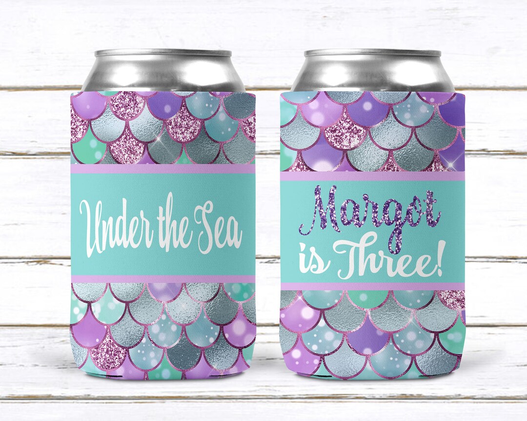 Mermaid Party Favors. Personalized Mermaid Birthday or Bachelorette ...