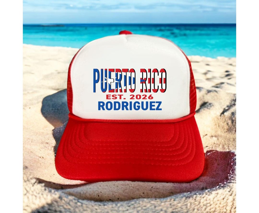 Puerto Rico Party Hats | Puerto Rico Bachelorette Party Hats | Puerto ...