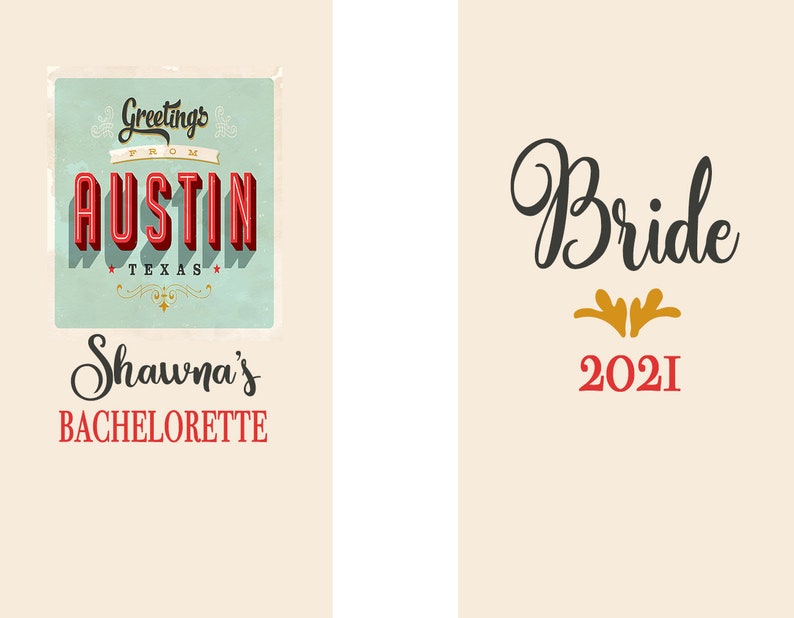 Austin Party Huggers. Austin Bachelorette or Birthday Party - Etsy