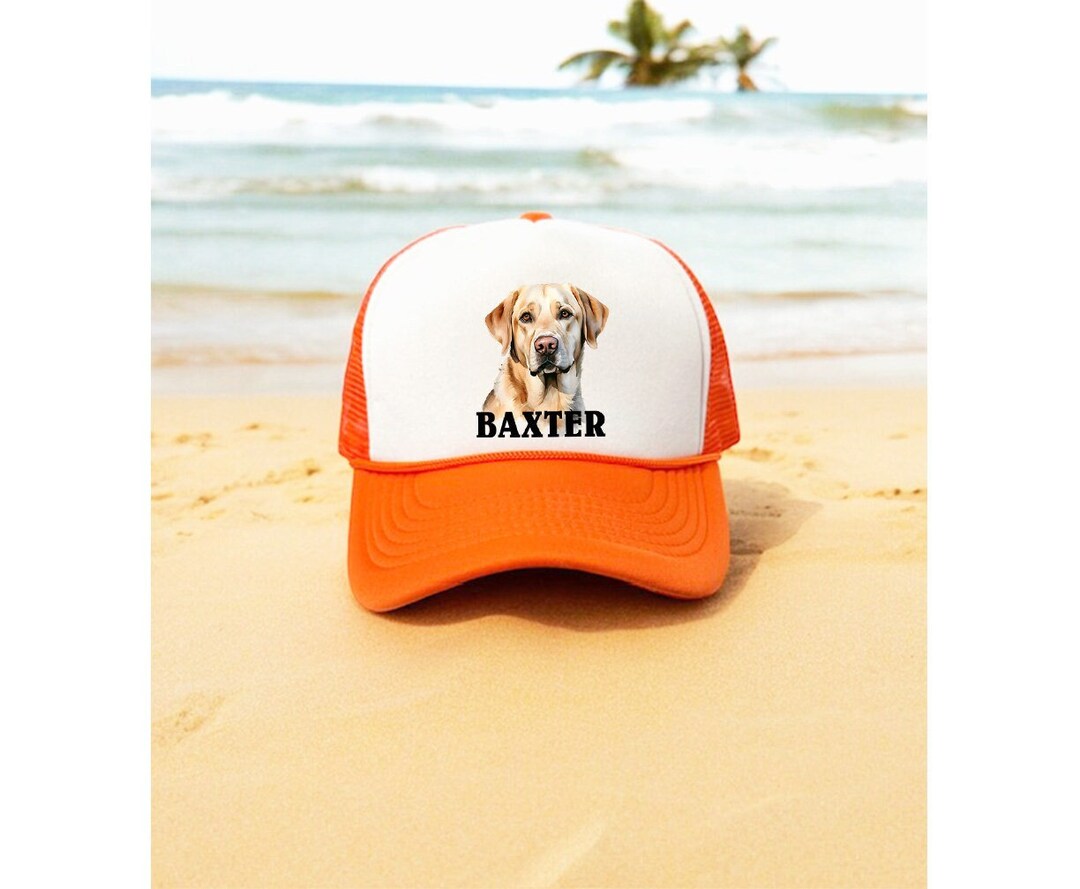 Yellow Lab Trucker Hats | Yellow Lab Dog Hat | Yellow Lab Dog \ Yellow ...