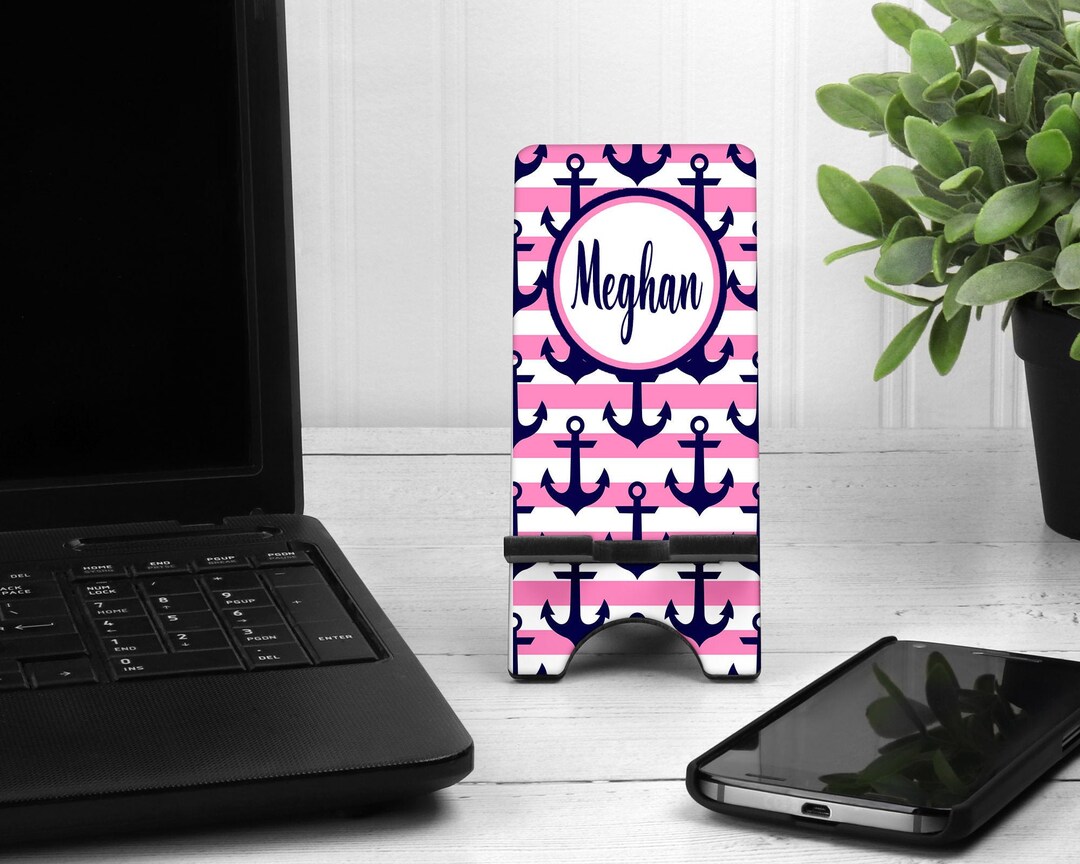 Nautical Cell Phone Stand. Anchors Cell Phone Stand Nautical - Etsy