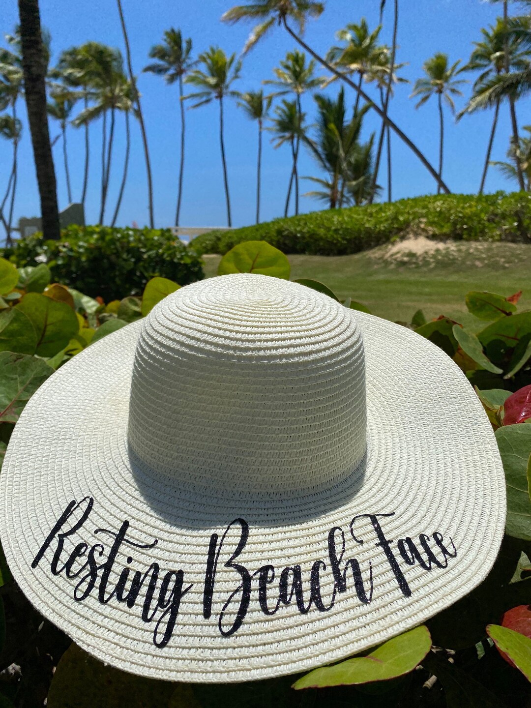 Beach Party Hat |birthday Girl Hat |birthday Favors | Bride Beach Hat ...