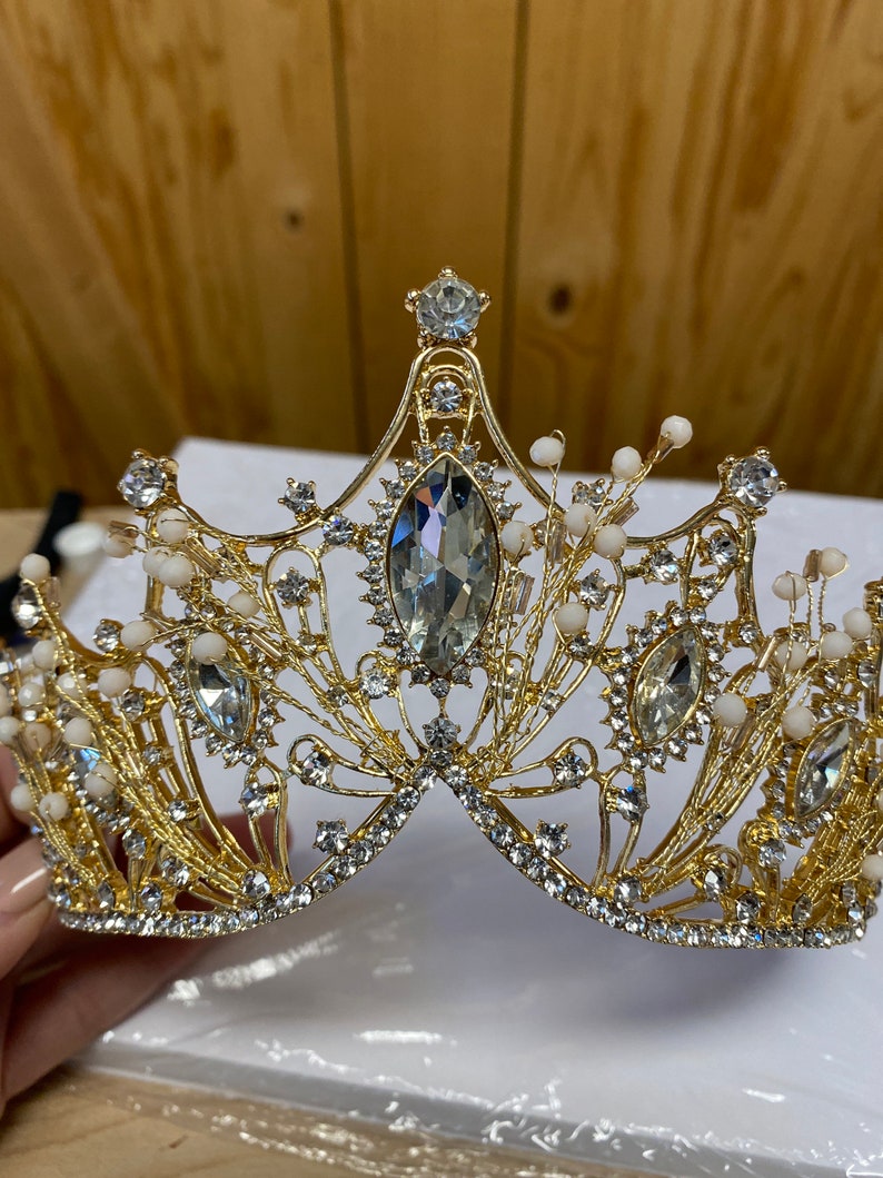 Fancy Tiara Quinceanera Crown Birthday Party Tiara Birthday - Etsy