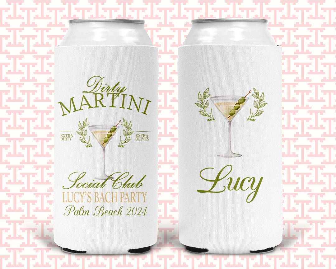 Martini Party Favors. Martini Dirty Birthday or Bachelorette Favors ...