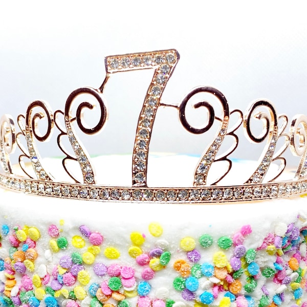 7 Year Old Girls Birthday Crowns - Etsy