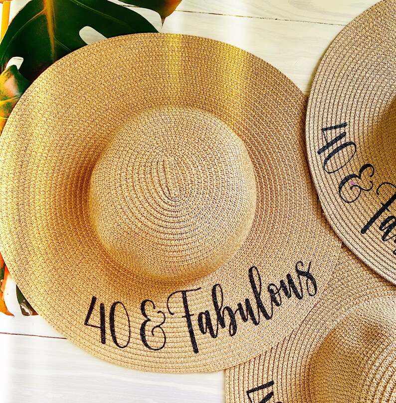 Beach Party Hat birthday Girl Hat birthday Favors Bride | Etsy