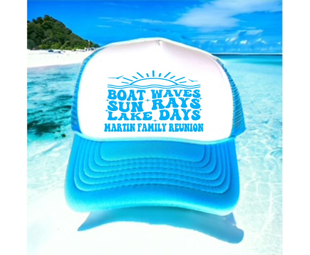 Lake Trucker Hat Lake Bachelorette Party Hats Birthday Party Hat Custom ...